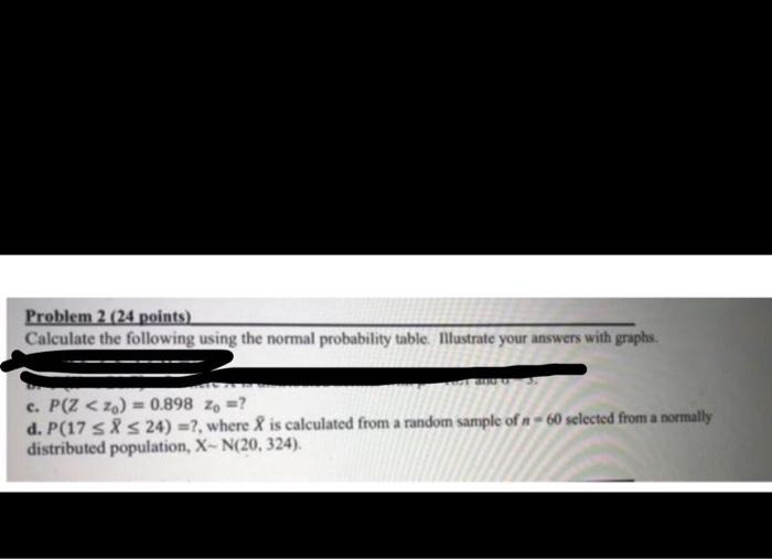 Solved Problem 2 (24 points) Calculate the following using | Chegg.com