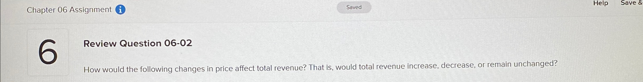 Solved Chapter 06 ﻿Assignment (i)Review Question 06-02How | Chegg.com