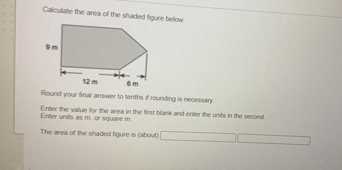 Solved Calculate the area of the figure on the grid. Each | Chegg.com