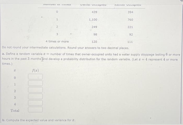Solved Do not round your intermediate calculations. Round | Chegg.com