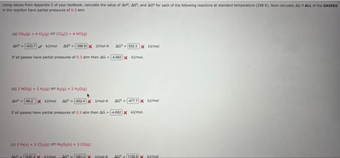 Solved Hing values trom Appendix C of your textbook, | Chegg.com