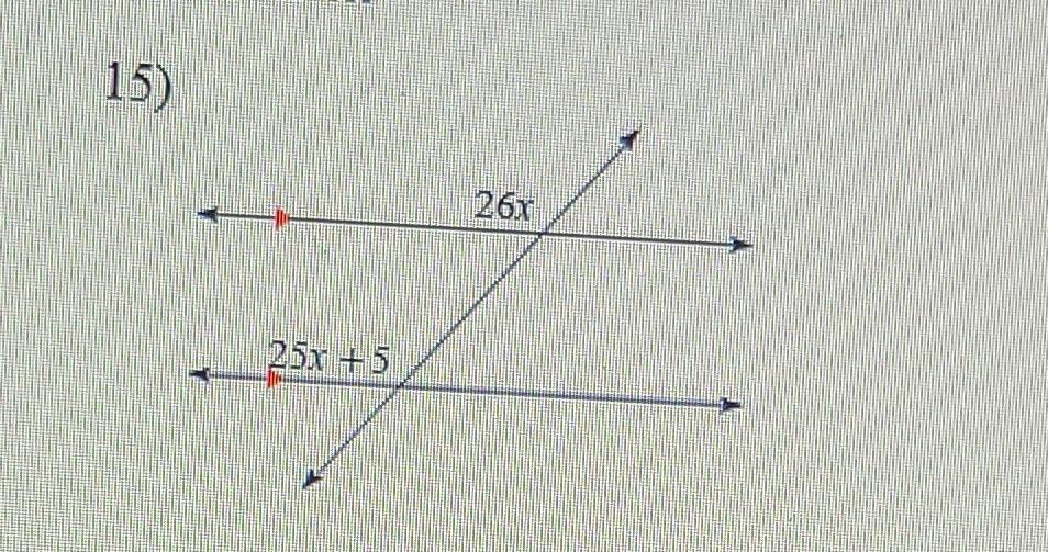 Solved 15) 26x 25x + 5 | Chegg.com