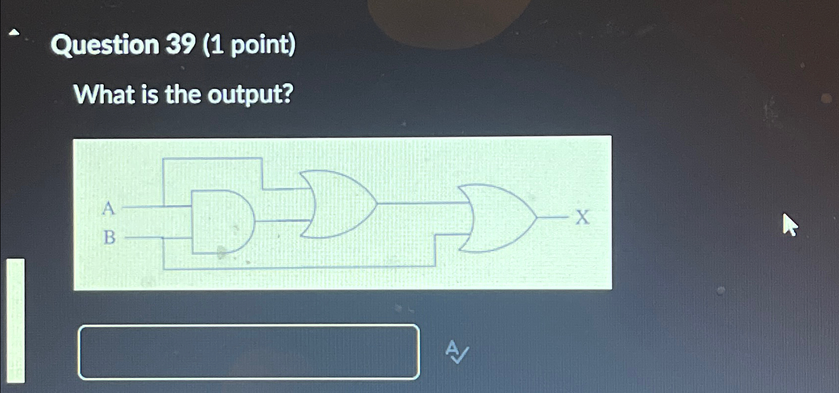 Solved Question 39 (1 ﻿point)What is the output? | Chegg.com
