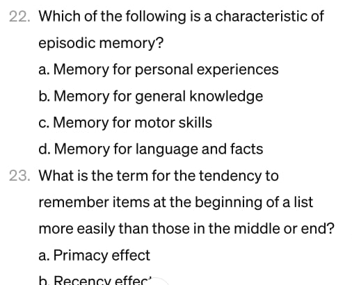 Solved Which of the following is a characteristic of | Chegg.com