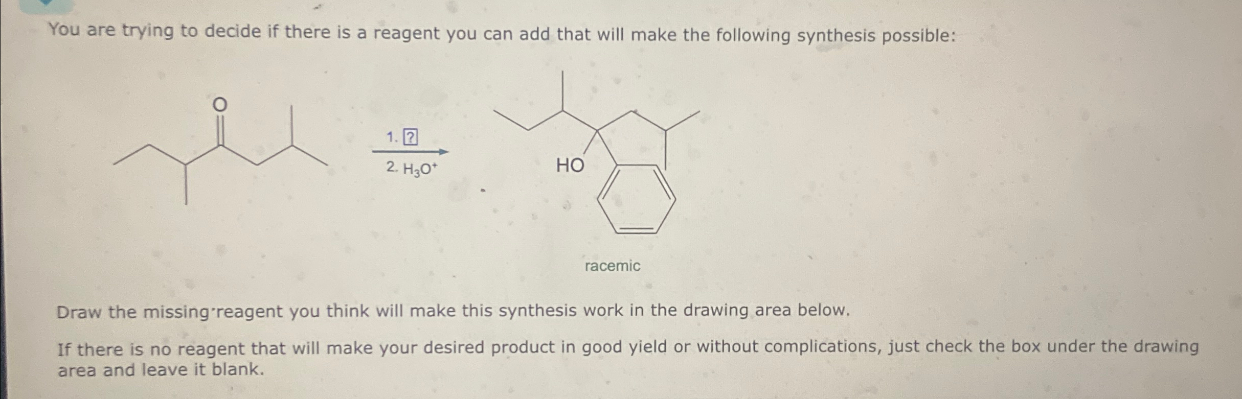 Solved You are trying to decide if there is a reagent you | Chegg.com Solved You are trying to decide if there is a reagent you | Chegg.com