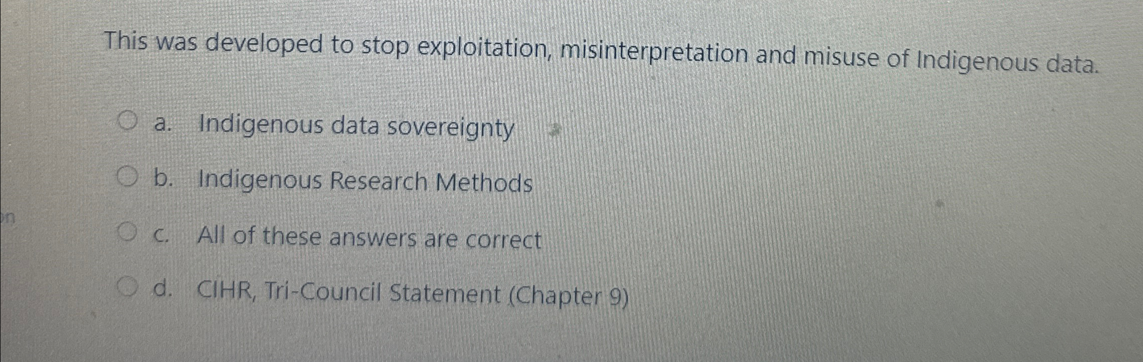 Solved This was developed to stop exploitation, | Chegg.com
