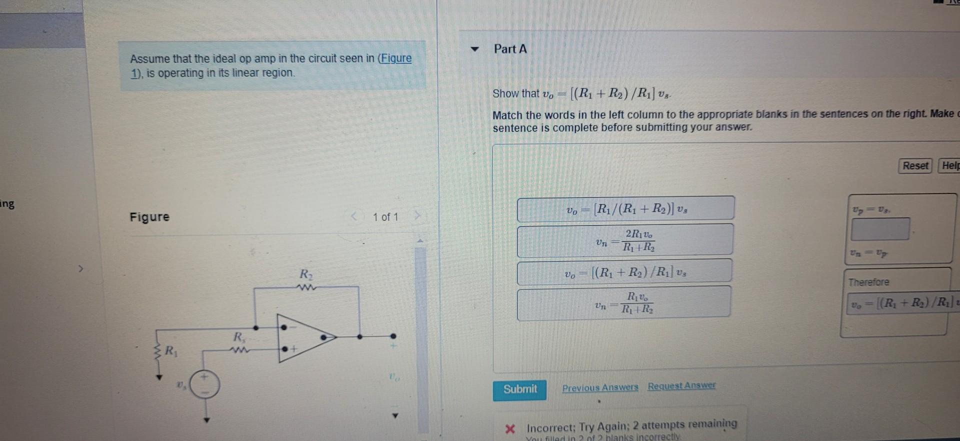 Solved Assume that the ideal op amp in the circuit seen in | Chegg.com