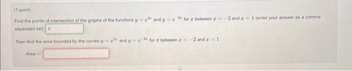 Solved Find the points of intersection of the graphs of the | Chegg.com