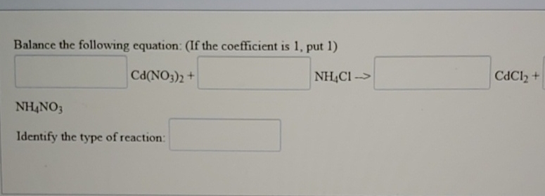 Solved Explain how to solve Balance the following equation: | Chegg.com