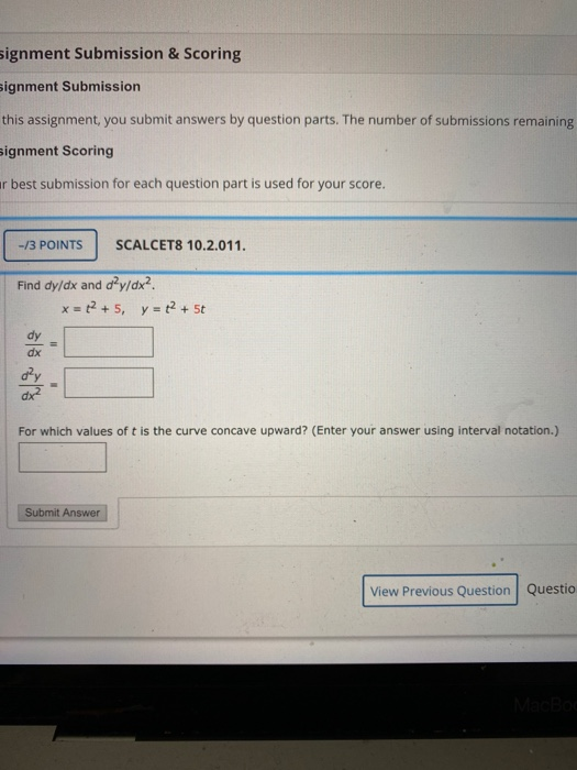 Solved signment Submission & Scoring signment Submission | Chegg.com