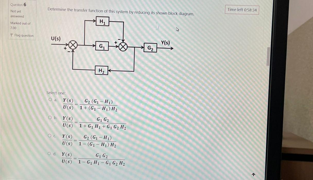 Solved please help control system i dont have more than 1 | Chegg.com
