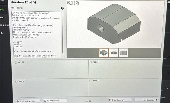 Solved Please explain how to make this part in solidworks | Chegg.com