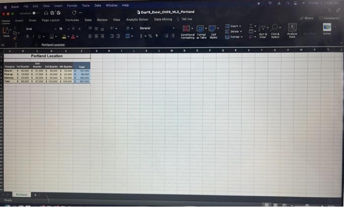 Step Instructions Possible 1 Start Excel. Download | Chegg.com