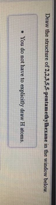 Solved Draw a structural formula for 3-methyloctane. • You | Chegg.com