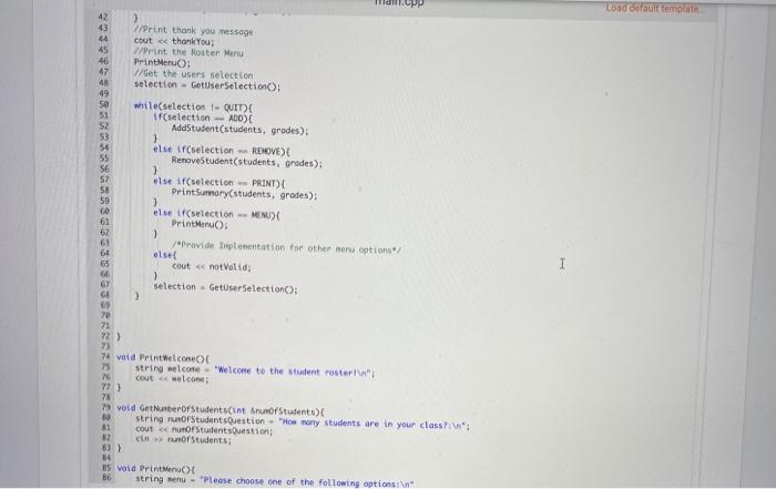 Solved 8.10 Project 4 - Help me Sort My Roster About The | Chegg.com