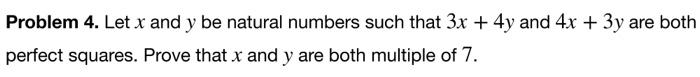 Solved Problem 4 Let X And Y Be Natural Numbers Such That 5215