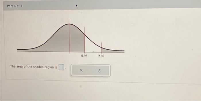 Solved Find each of the shaded areas under the standard | Chegg.com