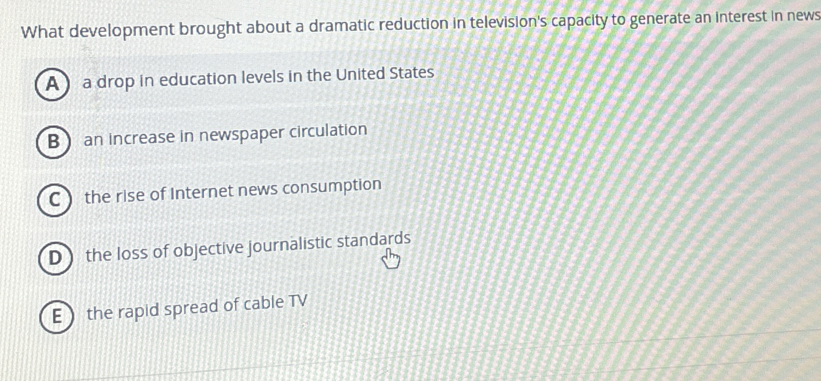 Solved .What development brought about a dramatic reduction | Chegg.com