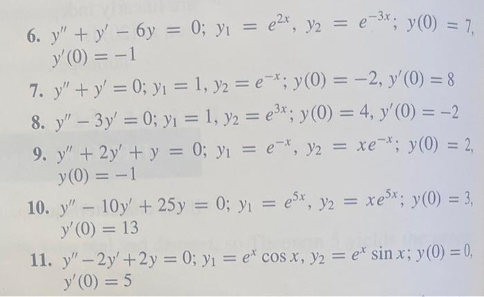 Solved In Problems 1 through 16, a homogeneous second-order | Chegg.com