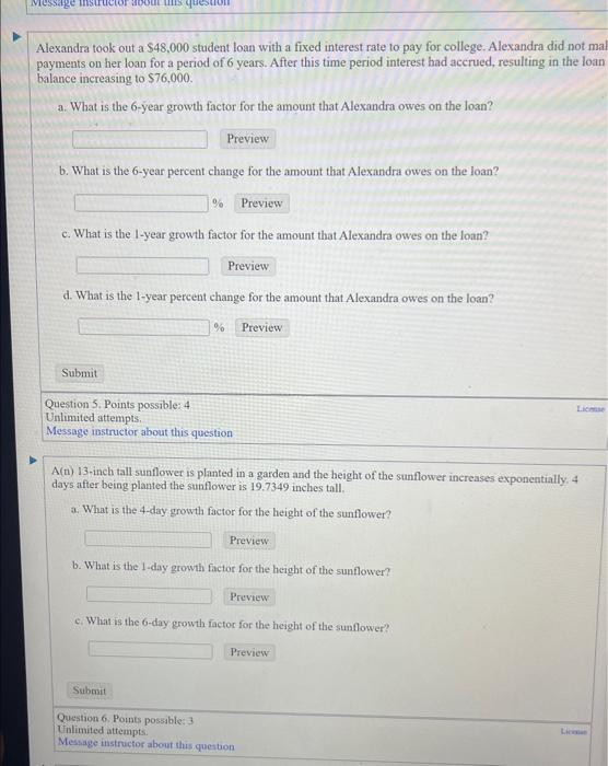 Solved The graph of an exponential relationship is shown in | Chegg.com