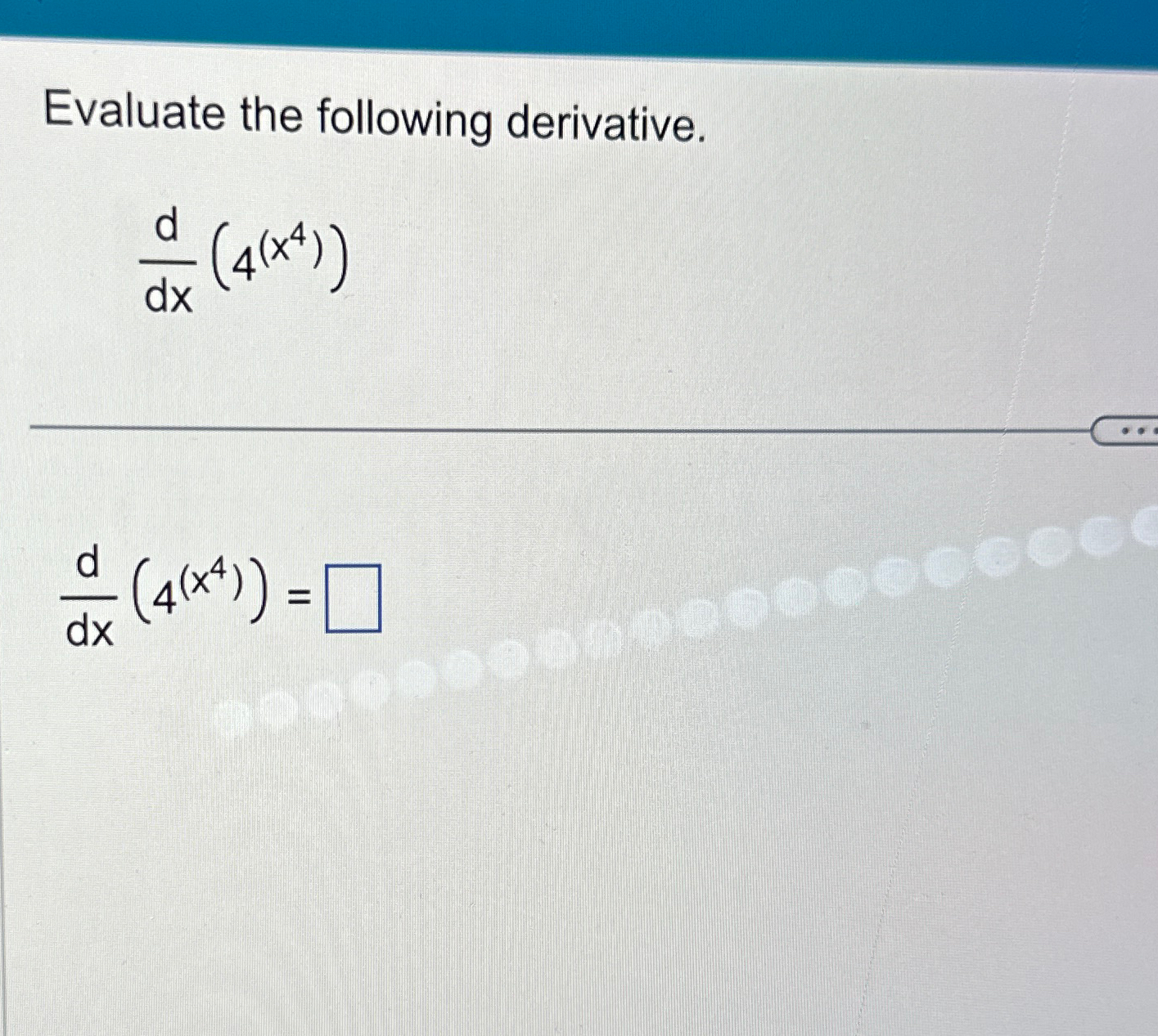 Solved Evaluate the following | Chegg.com