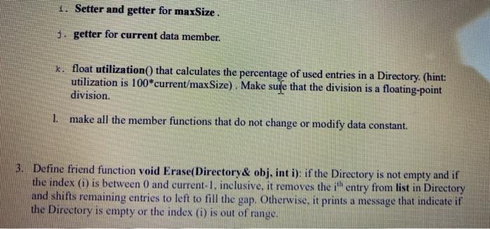 Solved Each Directory contains a number of entries; | Chegg.com