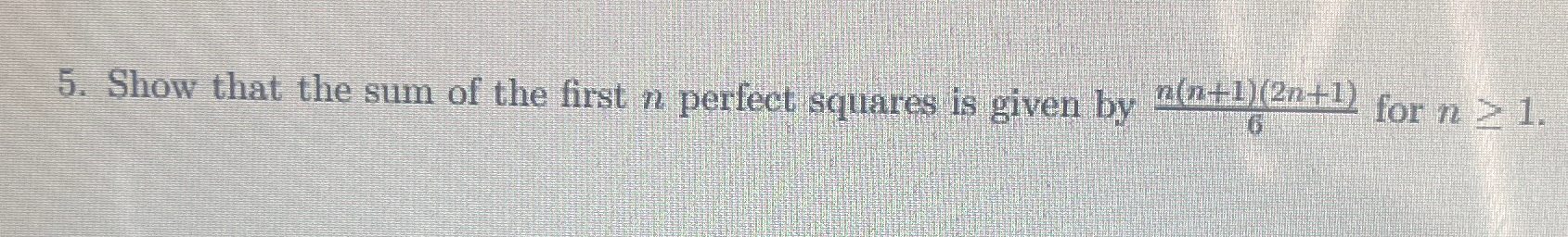 Solved Use weak or strong induction to show / ﻿prove the | Chegg.com
