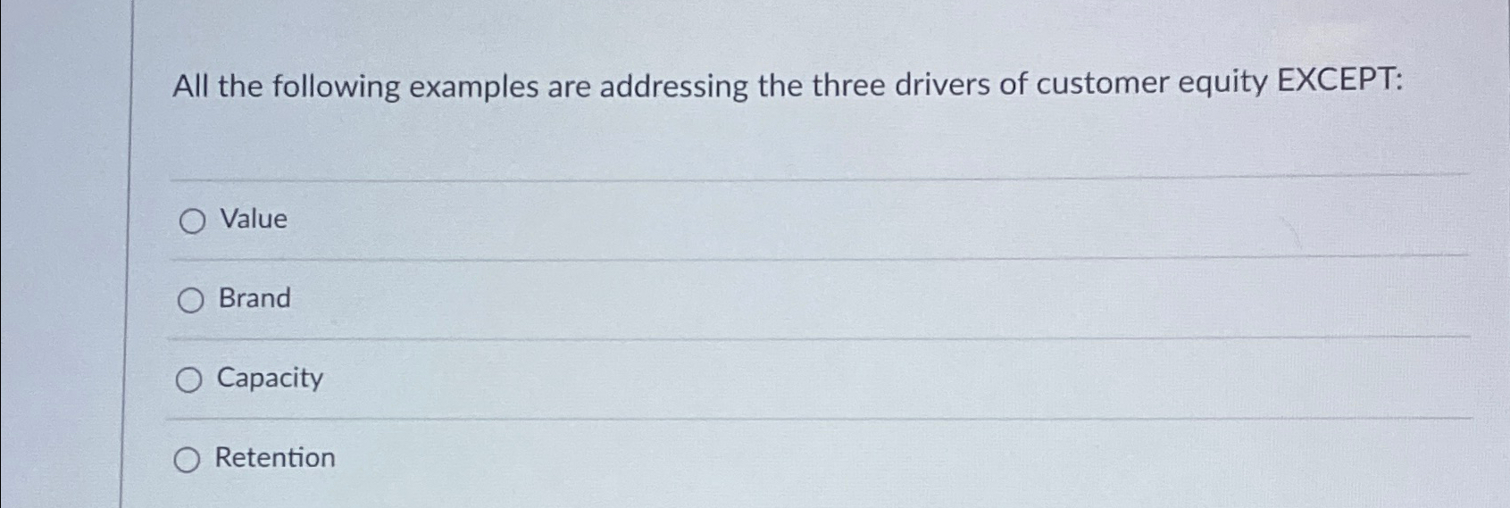 Solved All the following examples are addressing the three | Chegg.com