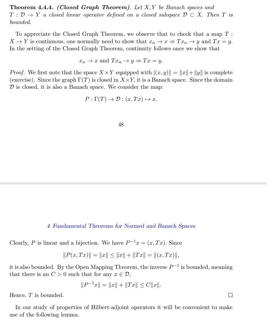 Solved Functional Analysis I want to return the proof | Chegg.com