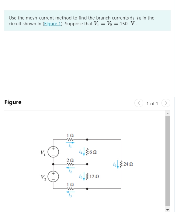 Solved Part AFind the value of the current i1.Express your | Chegg.com