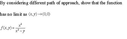 Solved By considering different path of approach, show that | Chegg.com