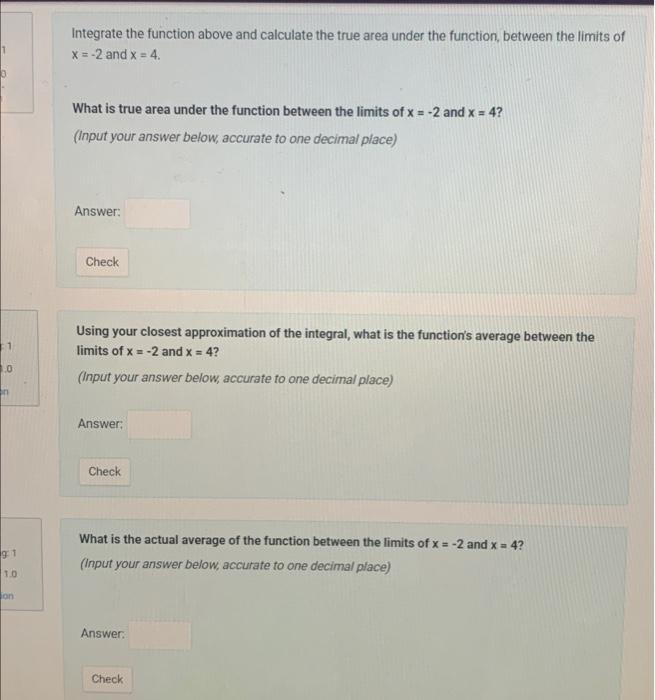 Solved Use the Mid-Ordinate rule with a step size of 2 to | Chegg.com