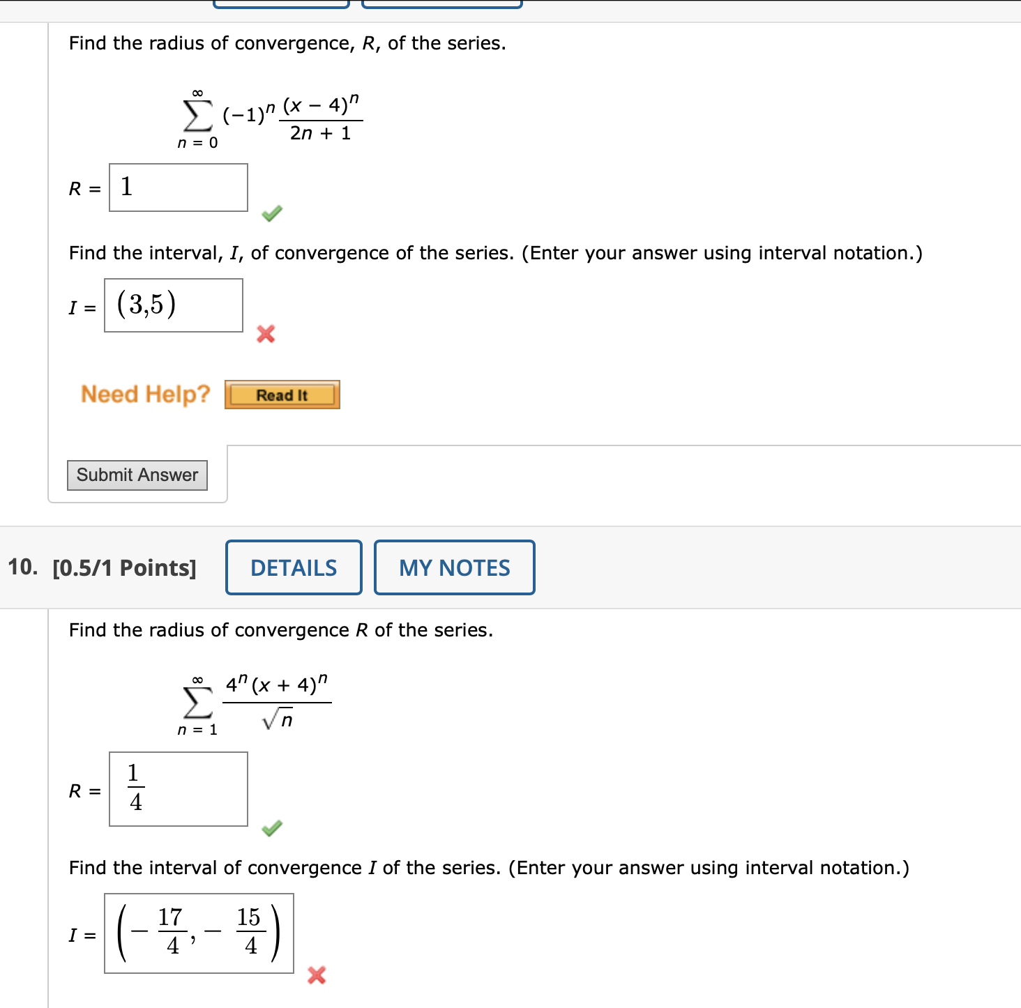 Solved Find the radius of convergence, R, ﻿of the | Chegg.com