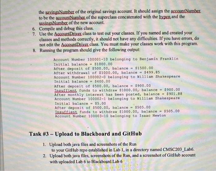 Solved CMSC203 Lab 6 - Inheritance Objectives • Be able to | Chegg.com