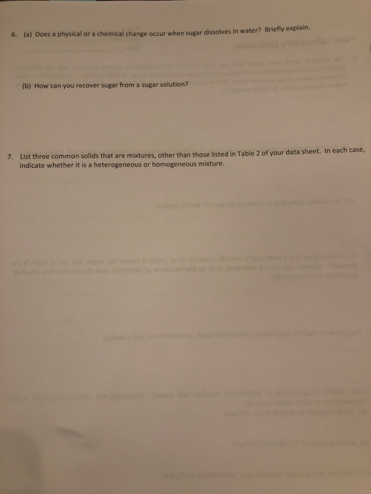 Solved Name Class Section Post- Laboratory Questions Date 1. | Chegg.com