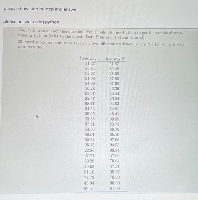 Solved please show step by step and answer please answer | Chegg.com