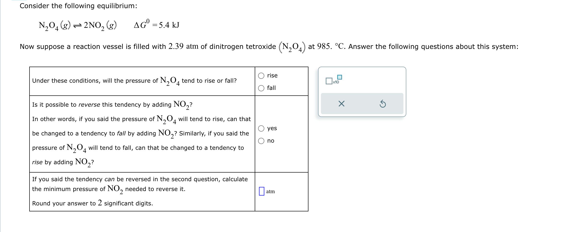 Solved Consider the following | Chegg.com
