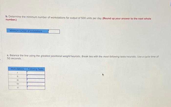 Solved For the set of tasks given below, do the following: | Chegg.com