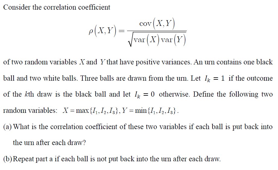 Solved Consider the correlation | Chegg.com