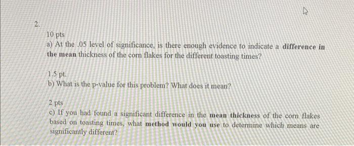 Solved Directions: Using the following data, you must test | Chegg.com