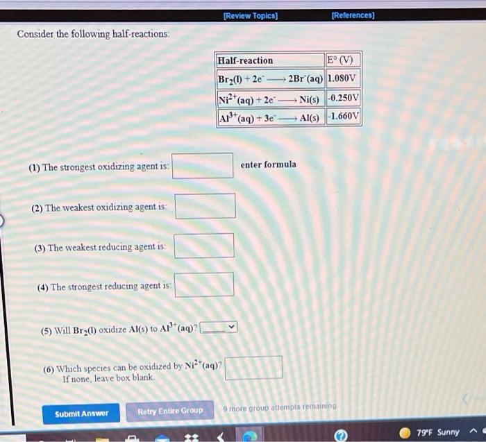 Solved [Review Topics) (References) Consider the following | Chegg.com