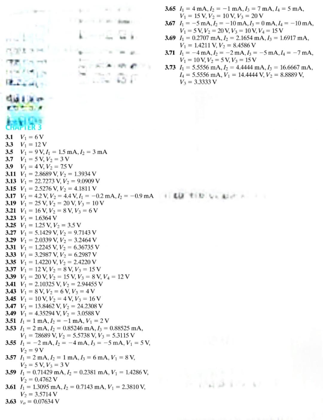 Solved 3.57 Find mesh currents I1,I2, and I3 and node | Chegg.com