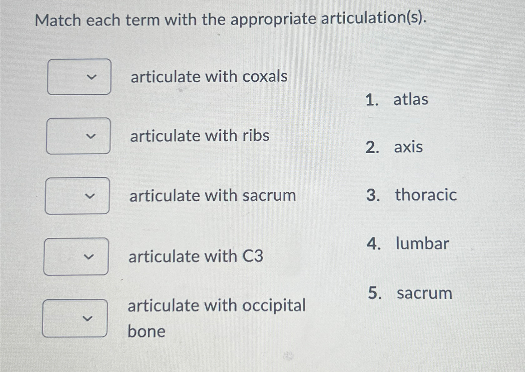 Solved Match each term with the appropriate | Chegg.com