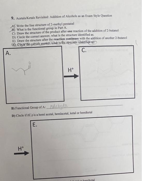 Solved 7. Draw the line-angle structure for the products | Chegg.com