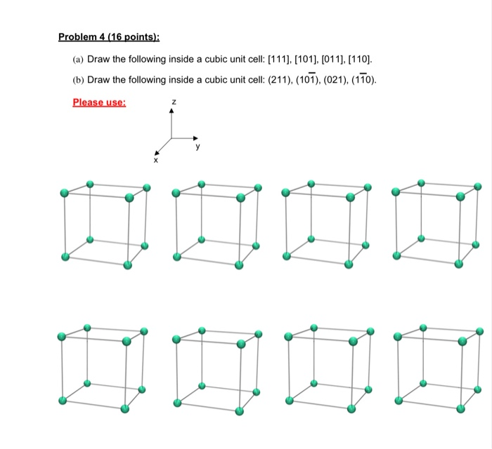 Solved Problem 4 (16 points): (a) Draw the following inside | Chegg.com