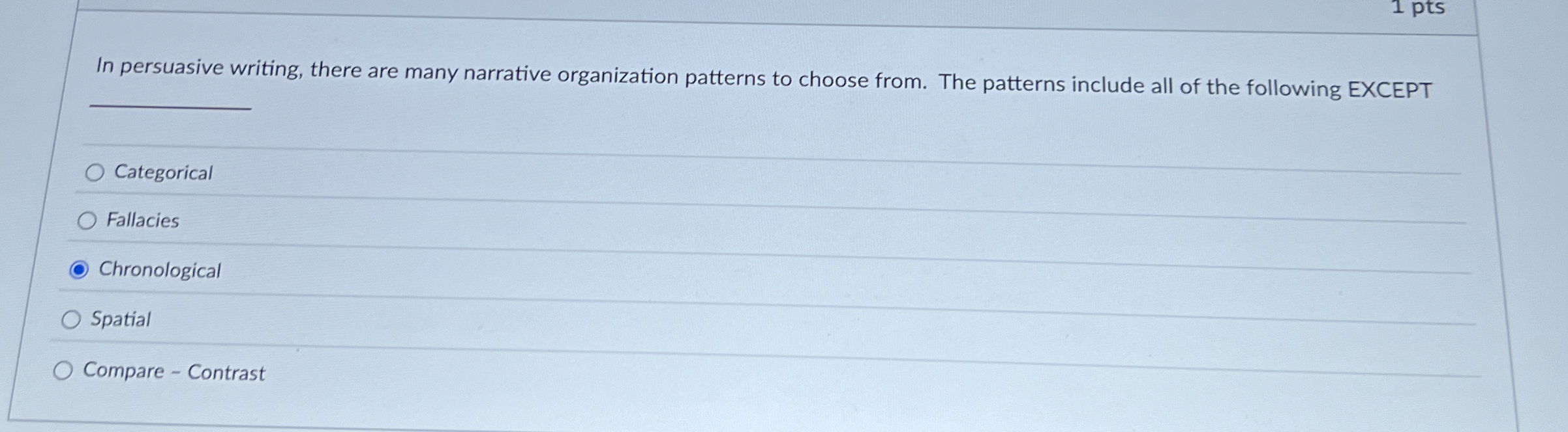 Solved In persuasive writing, there are many narrative | Chegg.com