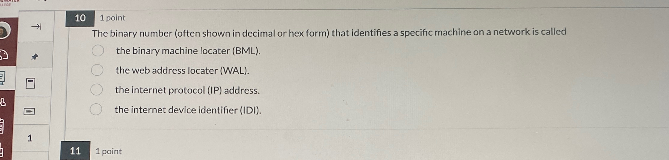 Solved 101 ﻿pointThe binary number (often shown in decimal | Chegg.com