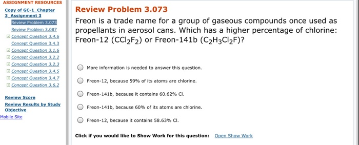 Solved ASSIGNMENT RESOURCES Copy of GC-1 Chapter 3 | Chegg.com