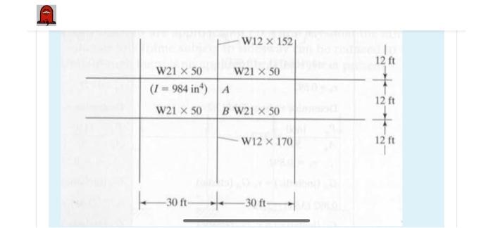 Solved In the unbraced frame shown below, assume column AB | Chegg.com