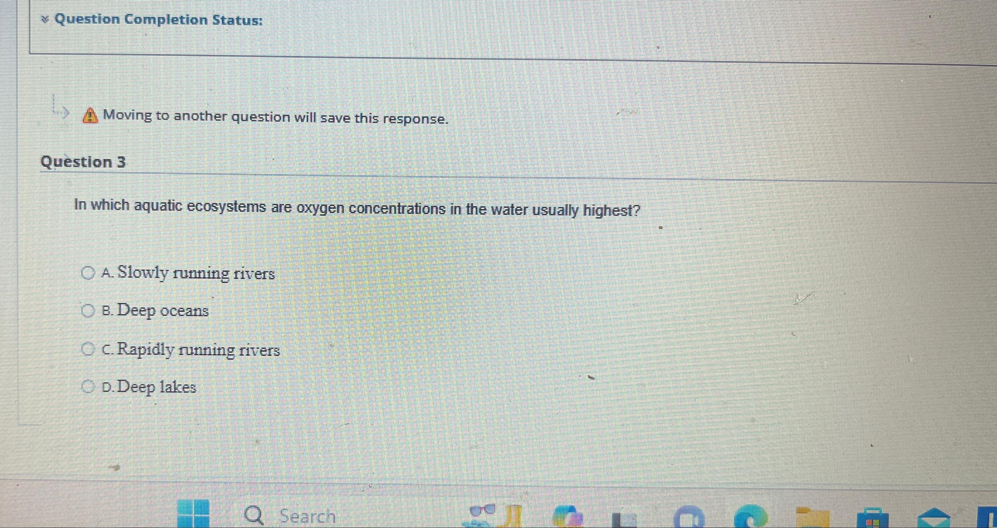 Solved Question Completion Status:Moving to another question | Chegg.com